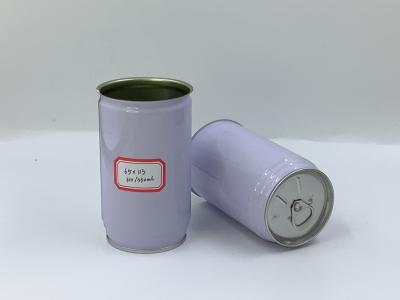 China Customizable 65mm x 113mm 330ml Round Tinplate Beverage Can Airtight Food-Grade for sale