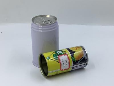 China Customizable 3-Piece Tinplate Beverage Can 52mm Diameter 180ml Capacity with SGS Certification for sale