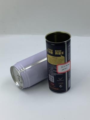 China 3-Piece Tinplate Beverage Can 245ml 52mm x 133mm - Food Grade Airtight Container with SGS Certification for sale