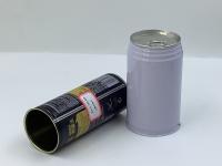 China 250ml Customizable 3-Piece Tin Can 52x133mm Leak-Proof Beverage Container Food-Grade Tinplate for sale