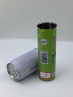 China 315ml 52x166mm Three Piece Food Tin Can Custom Beverage Tinplate Can for sale