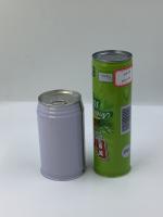 China 315ml 52x166mm Three Piece Food Tin Can Custom Beverage Tinplate Can for sale