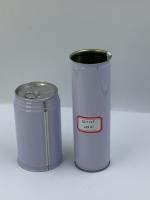 China 280ml Round Custom Printed Tin Can 52x145mm Food Grade Eco Friendly for Carbonated Drinks for sale