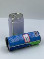China Custom 250ml Beverage Cans 52mm x 133mm Food-Grade Tinplate SGS-Tested Round Shape for sale