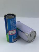 China Custom 250ml Beverage Cans 52mm x 133mm Food-Grade Tinplate SGS-Tested Round Shape for sale