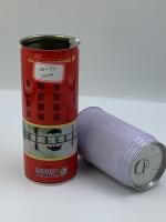 China Custom 500ml Beverage Cans 65mm x 170mm Food-Grade Tinplate SGS-Tested Round Shape for sale