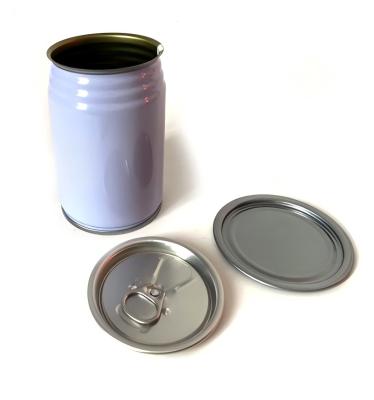 China 145ml Food-Grade Tin Can for Beverages | 52×86mm Three-Piece Construction with SGS Certification for sale