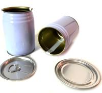 China 145ml Food-Grade Tin Can for Beverages | 52×86mm Three-Piece Construction with SGS Certification for sale