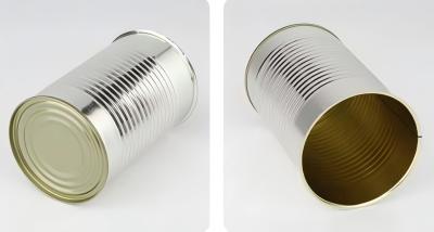 China Three Piece Food Tin Can 99mm Diameter 500G Capacity 401 Caliber D99 H145mm for sale