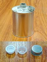 China 1000ml Capacity Industrial Tin Container 85mm×190mm with 19mm Opening for Raw Material Storage for sale