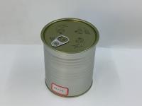 China Large Capacity 800ml Three Piece Food Tin Can 99mm Diameter 401 Caliber for sale