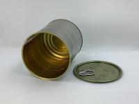 China Large Capacity 800ml Three Piece Food Tin Can 99mm Diameter 401 Caliber for sale