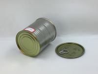 China Large Capacity 800ml Three Piece Food Tin Can 99mm Diameter 401 Caliber for sale