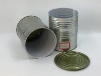 China Three Piece Food Tin Can 99mm Diameter 401 Caliber 850ml High Adaptability for sale