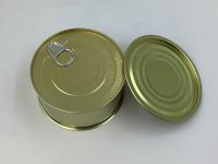 China 99mm Three-Piece Food Tin Can D99×H53mm Compact Size with 401# Caliber for Custom Food Packaging for sale