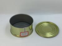 China 99mm Three-Piece Food Tin Can D99×H53mm Compact Size with 401# Caliber for Custom Food Packaging for sale