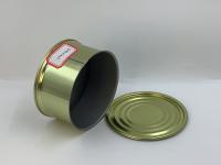 China 99mm Three-Piece Food Tin Can D99×H53mm Compact Size with 401# Caliber for Custom Food Packaging for sale