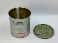 China 99mm Three Piece Food Tin Can 401 Caliber for Canned Meats and Fruits Customizable Height for sale