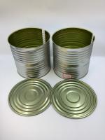 China 153mm Food Tin Can D153×H153mm 603# Caliber Three-Piece Construction for Canned Meats and Fruits for sale