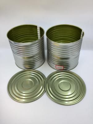 China 153mm Food Tin Can D153×H153mm 603# Caliber Three-Piece Construction for Canned Meats and Fruits for sale