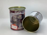 China Large Capacity 300G Empty Tins with Lids 83mm Diameter D83H145mm Customizable Food Tin for sale