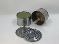 China 400ml Three Piece Food Tin Can 99mm Diameter 77mm Height Caliber 401 Customizable for sale