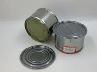 China 400ml Three Piece Food Tin Can 99mm Diameter 77mm Height Caliber 401 Customizable for sale