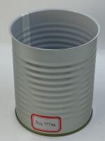 China 175mm Three Piece Tin Food Can 3KG Capacity Customizable Printing for Bulk Packaging for sale