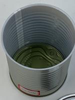 China 175mm Three Piece Tin Food Can 3KG Capacity Customizable Printing for Bulk Packaging for sale