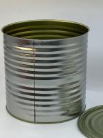 China 126mm Three-Piece Tin Can 1000G Capacity for Bulk Food Storage Customizable for sale
