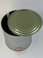 China 153mm Diameter 3000ml Three Piece Food Tin Can D153H173mm 603# Caliber Impact Resistance for sale