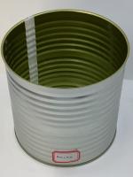 China 153mm Diameter 3000ml Three Piece Food Tin Can D153H173mm 603# Caliber Impact Resistance for sale