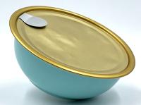 China 180ml Two-Piece Aluminum Bowl 98.9mm×39mm with 401# Caliber - Custom Food-Grade Packaging for sale