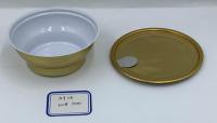 China 72.9mm Food Grade Aluminum Bowl Can 70ml Capacity Two Piece Metal Can for Health Supplement Storage for sale