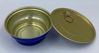 China 150ml Food Grade Aluminum Bowl Can 83.3mm x 46mm 307# Caliber Two Piece for sale