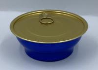 China 150ml Food Grade Aluminum Bowl Can 83.3mm x 46mm 307# Caliber Two Piece for sale