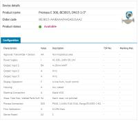 China Endress+Hauser Promass 8E3B15 Mass Flow Meter Multivariable for sale