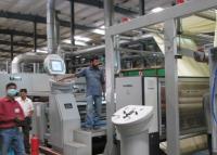 China Thermal Oil Heated Fabric Finishing Machine , Automatic Door Textile Finishing Equipment for sale
