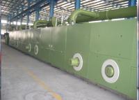 China Continous Heat Setting Stenter PLC Controlled , Fabric Finishing Machine Horizontal Rail for sale
