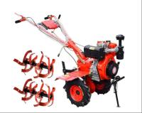 China 4.05KW Farm Agriculture Tiller Machine 115KG Red Stepless Diesel for sale