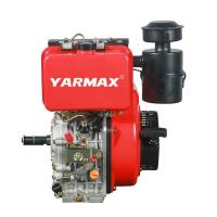 China 11.8HP 8.1kW Air Cooled Diesel Engine Single Cylinder 4 Stroke 195F YARMAX Diesel Engine for sale