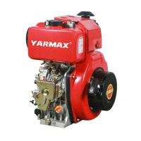 China 11.8HP 8.1kW Air Cooled Diesel Engine Single Cylinder 4 Stroke 195F YARMAX Diesel Engine for sale