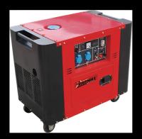 China 230V 11.3A DC 12V 8.3A 3kW 2.5kW Silent Type Diesel Generator YM3700T for sale