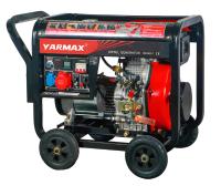 China YM11000E 36.4A 8.0KW  8.8KW Open Diesel Generator YM1100FE Single cylinder for sale
