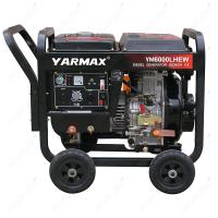 China 220V Diesel Single Cylinder Welding Generator  YM6700 4.5KW 20.4A 25-30V for sale