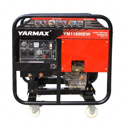 China 3000RPM Diesel Welding Generator YM11000 4.0KW 18.2A  50-180A 25-30V for sale