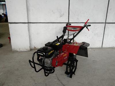 China Hand Start 170F Mini Garden Tiller Cultivator Four Stroke OHV for sale