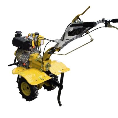 China 173F Diesel Engine Agriculture Power Tiller 80KG Electric Start for sale
