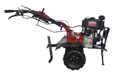 China TAIWO 3600rpm 4.05KW Rotary Tiller Cultivator 15-400 Solid Tire for sale