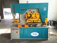 China Multifunction Hydraulic Ironworker Machine 60 Ton Combined Punching And Shearing Machine for sale